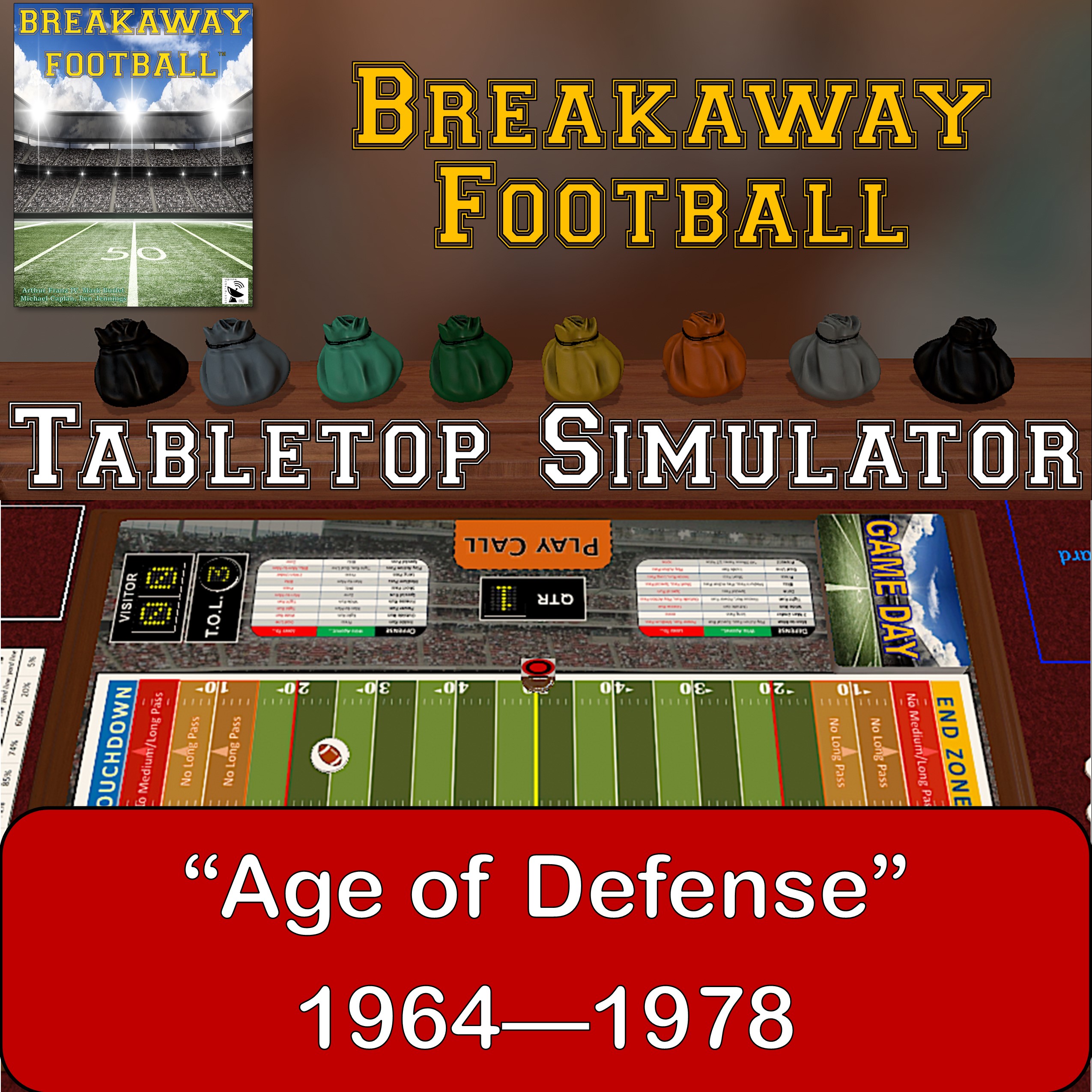 Breakaway Football Expansions Available on Tabletop Simulator