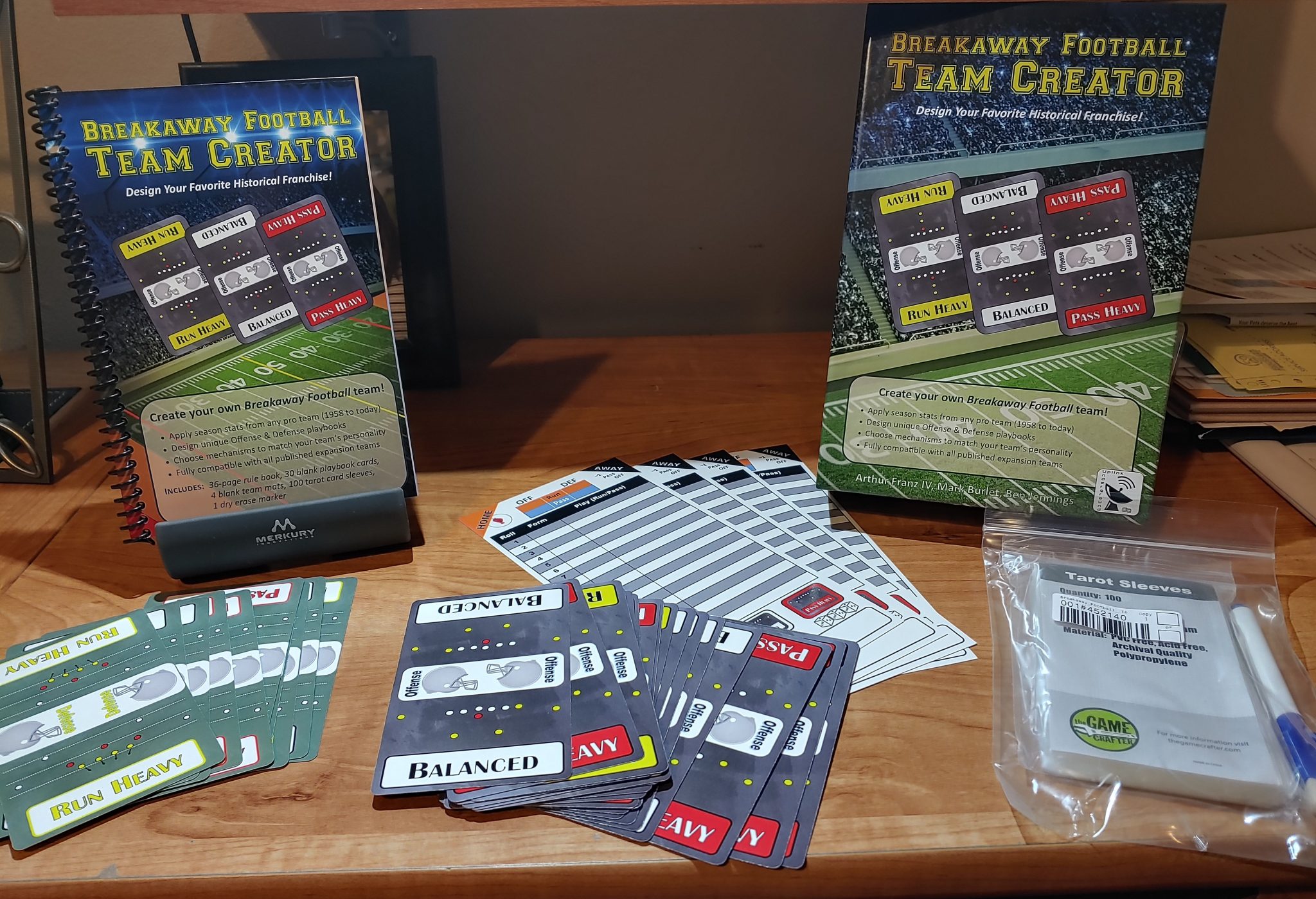 Team Creator is here for Breakaway Football Board Game